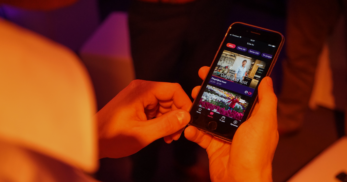 Proximus Pickx tv application development | icapps cases