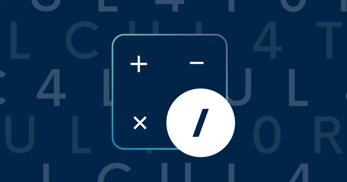 Everything about our calculator | icapps blog